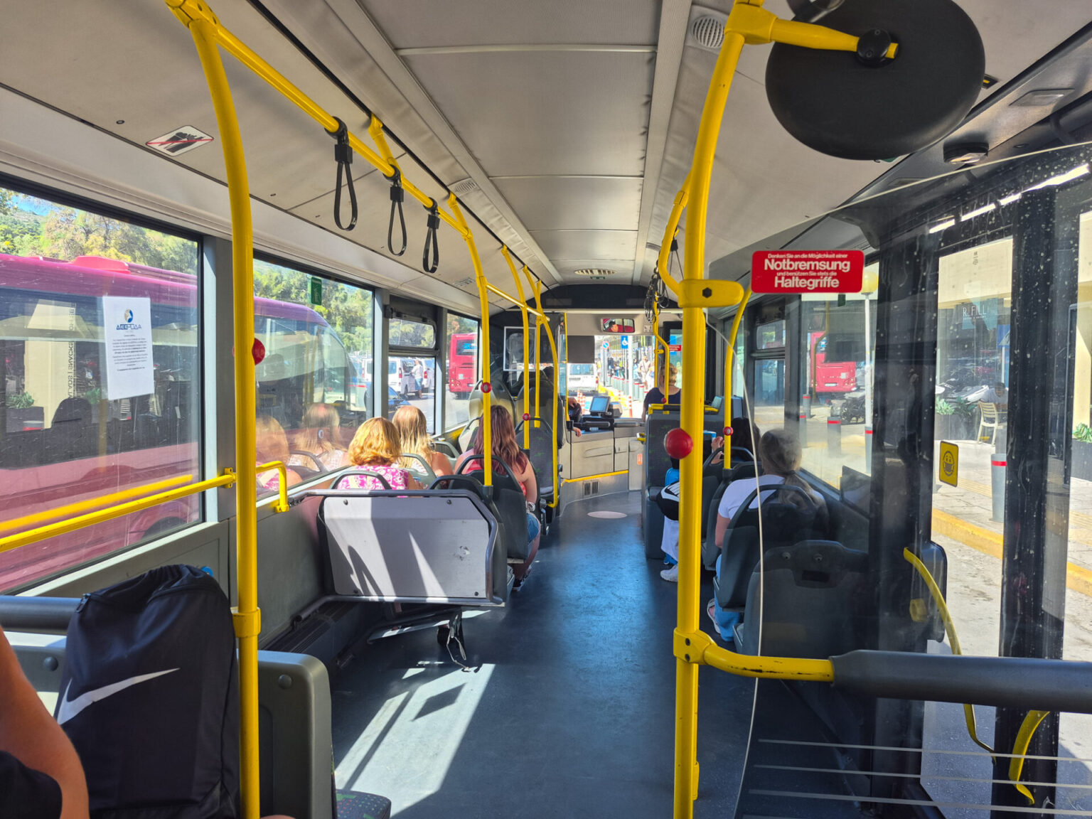 How to Get from Rhodes Airport to Rhodes Town by Bus