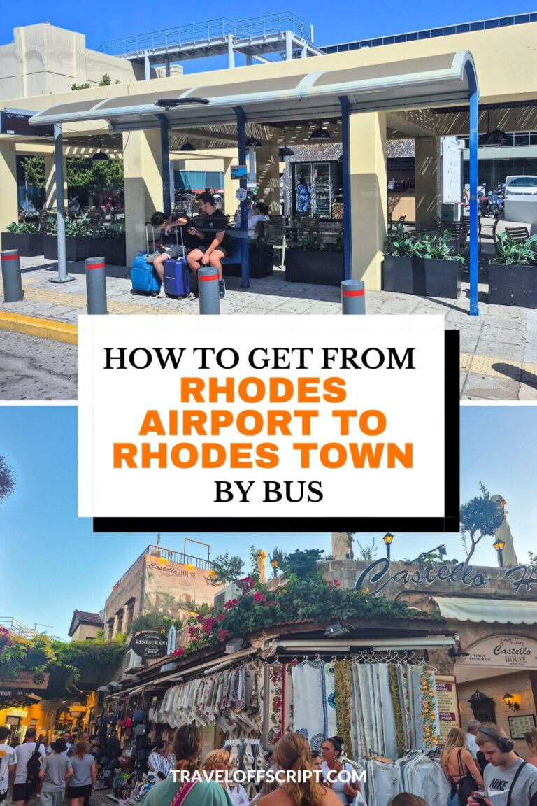 How to Get from Rhodes Airport to Rhodes Town by Bus